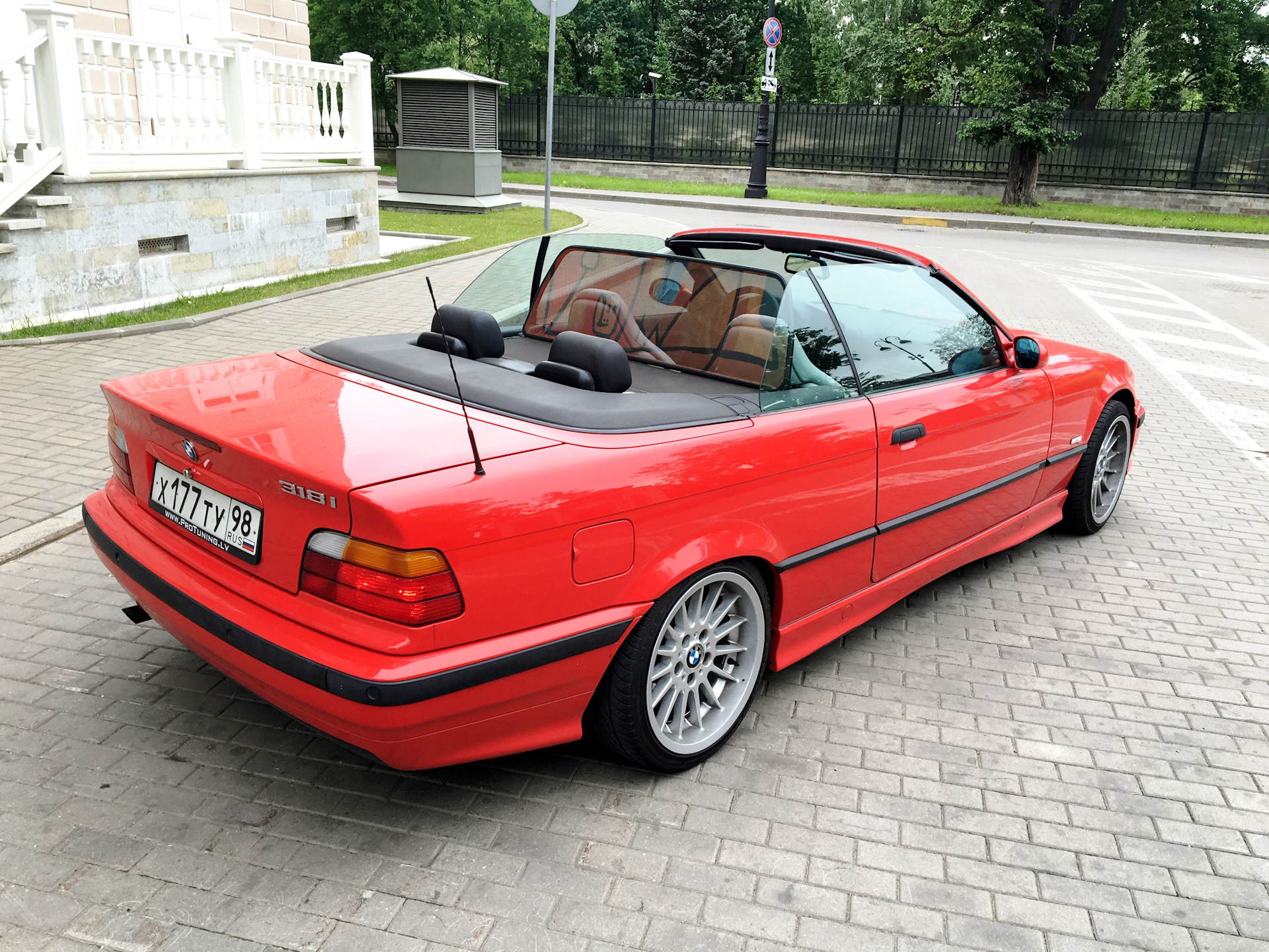 О божечки или Paul Klee — BMW 3 series Convertible (E36), 1,8 л, 1997 ...