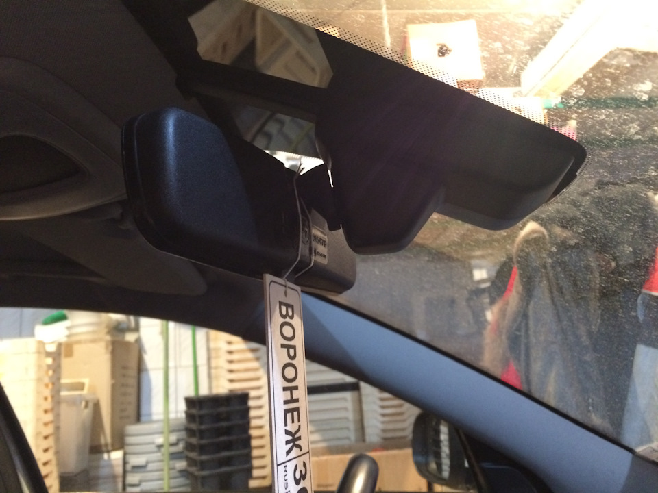 Салонное зеркало заднего вида с автозатемнением — Volvo S40 (2G), 2 л ...