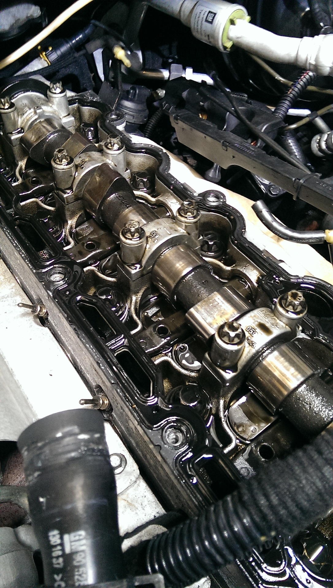 Угол впрыска и замена уплотнителей форсунки и траверс — Opel Omega B, 2 ...