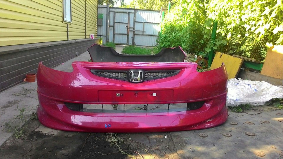 Обвес DOOV — Honda Fit (1G), 1,5 л, 2002 года | тюнинг | DRIVE2