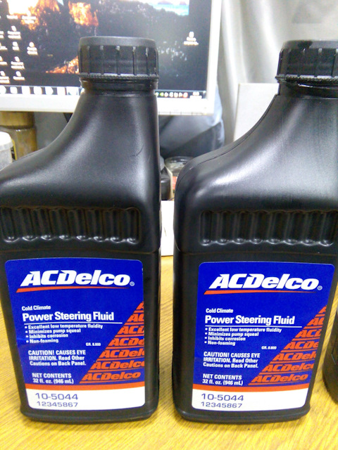 12345867 Жидкость гидравлическая для ГУРа Power Steering Fluid Cold ...