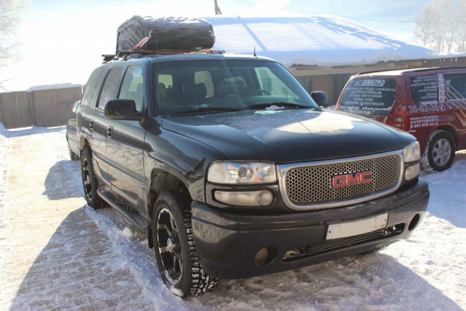 Новогоднее путешествие — GMC Yukon (GMT800), 6 л, 2003 года ...