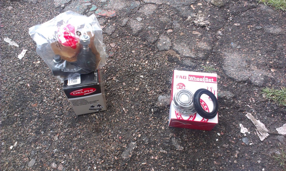 Рулевой Наконечник и Подшипник Ступицы — Opel Vectra A, 2 л, 1989 года ...