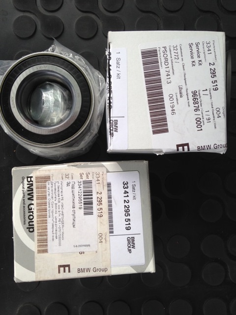33412295519 Подшипник ступицы колеса задний 3-E36-46-7-E38-8-E31-Z3 BMW ...