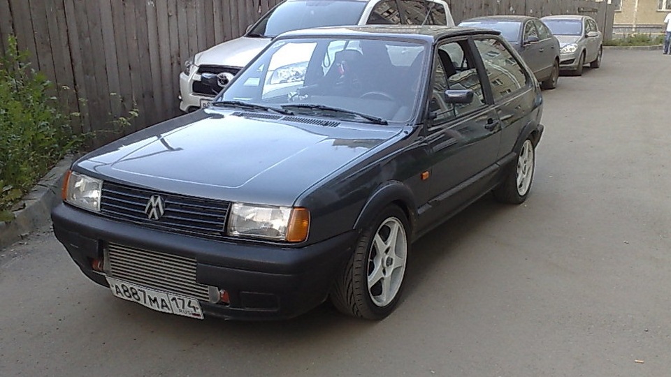 Volkswagen Polo Mk2 1.3 бензиновый 1991 | polo g40 turbo turbo на DRIVE2