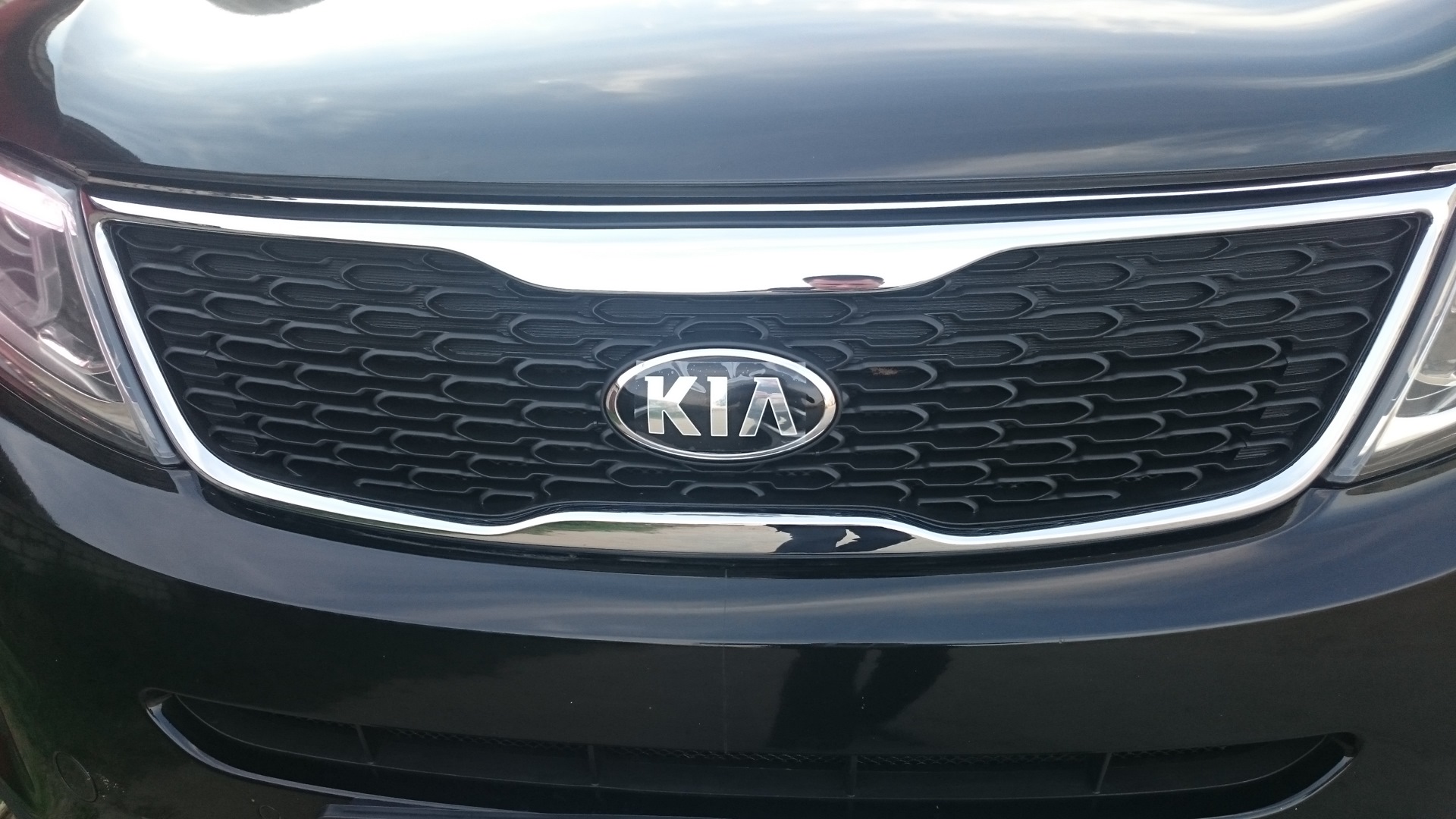 Решётка радиатора — KIA Sorento (2G), 2,2 л, 2015 года | визит на ...