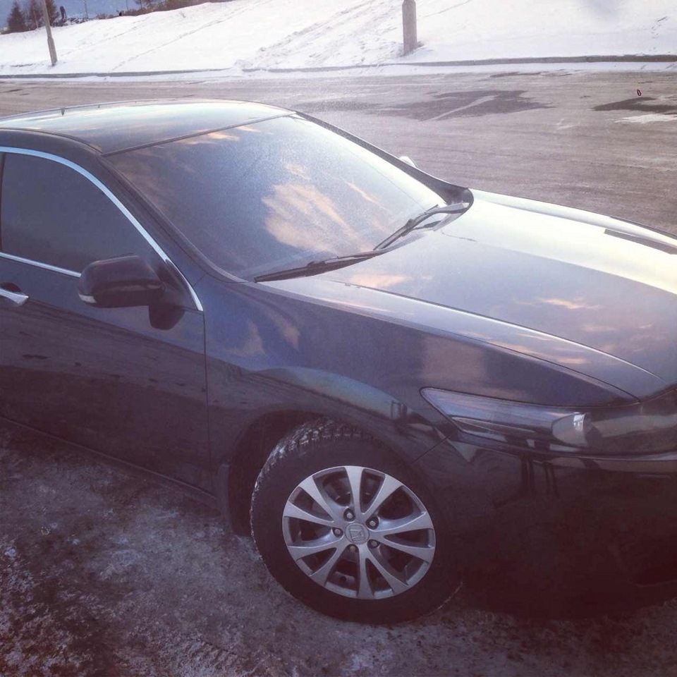 Dotz touge graphite R19 — Honda Accord (8G), 2 л, 2009 года | стайлинг ...