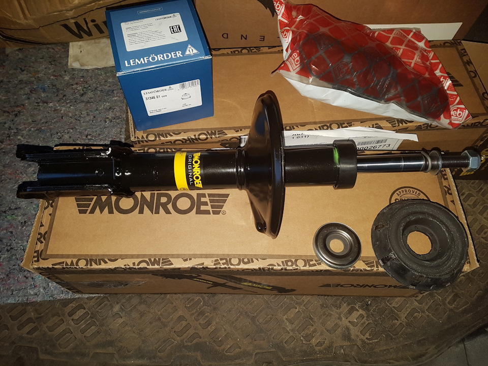 MONROE G7203 — Renault Logan (1G), 1,6 л, 2012 года | расходники | DRIVE2