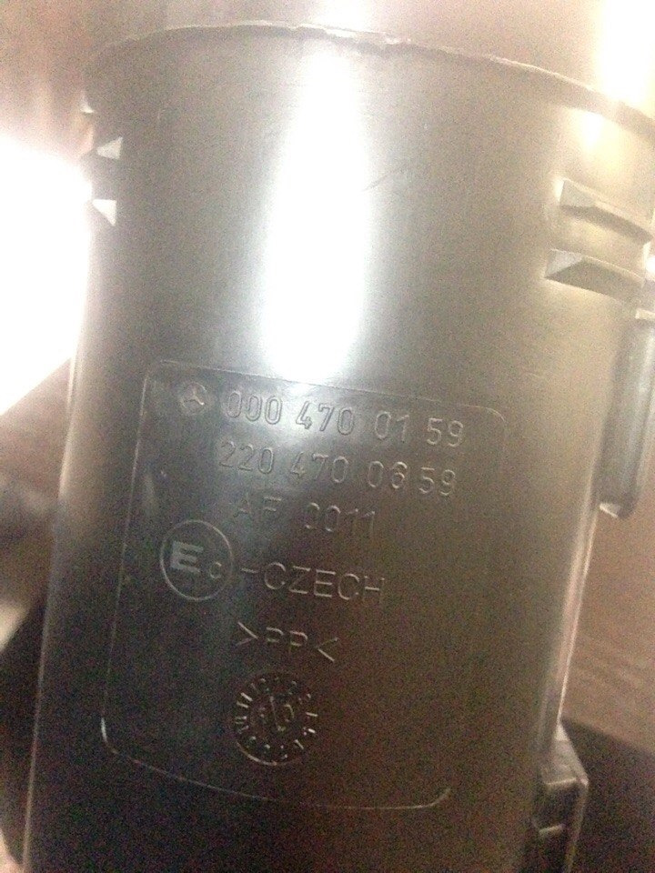 A0004700159 Фильтр угольный топливных паров Mercedes | Запчасти на DRIVE2