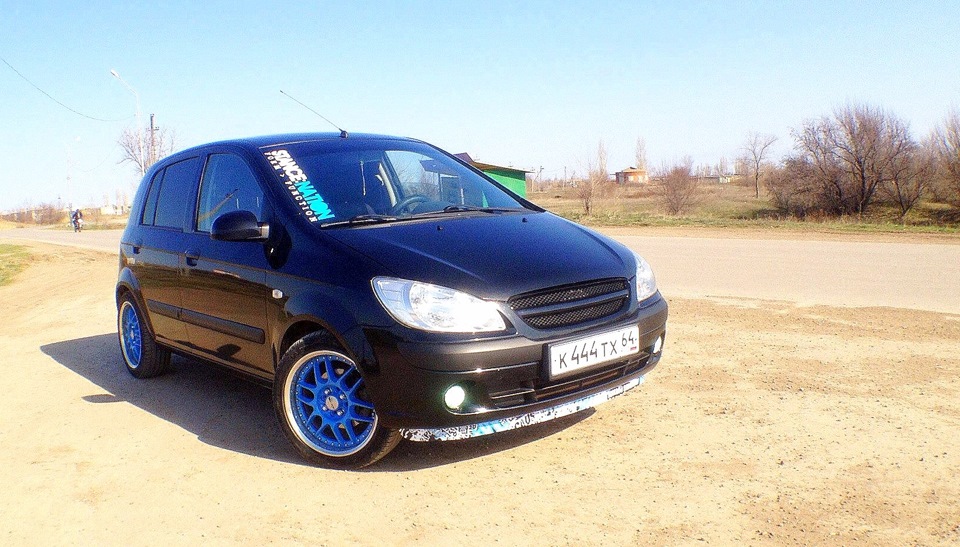 Ну вот и доделали машину… — Hyundai Getz, 1,4 л, 2008 года | тюнинг ...