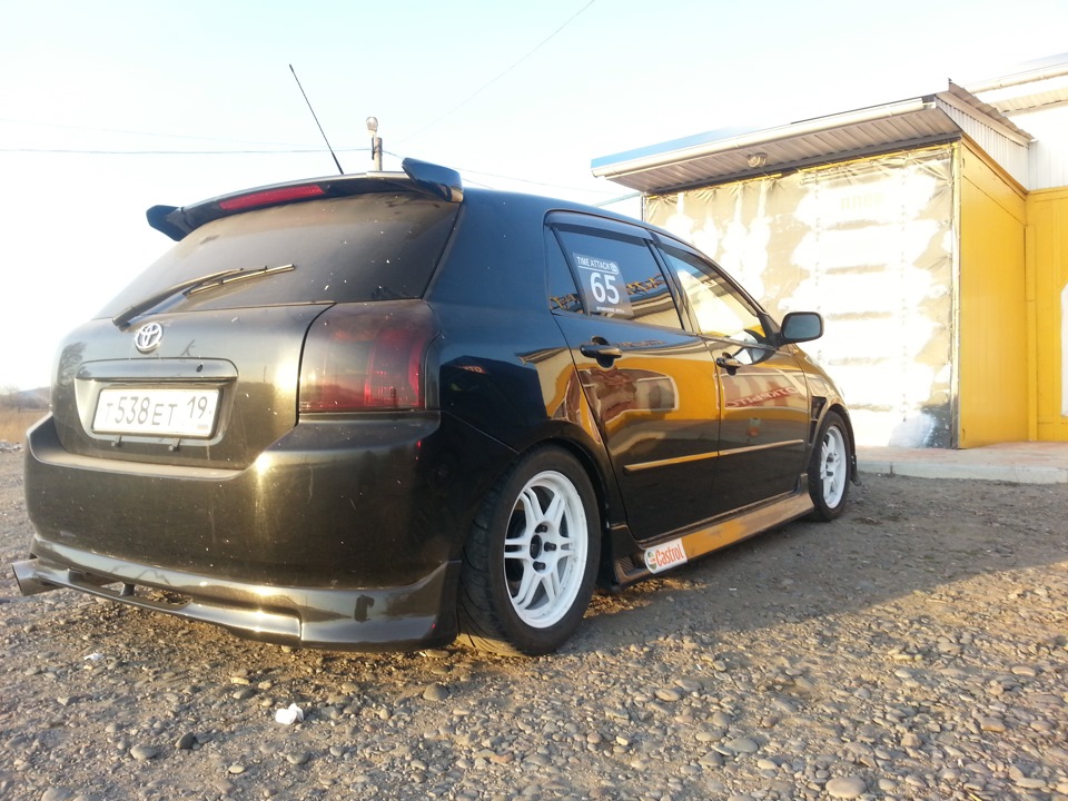 PART 10. УЛУЧШЕНИЯ. Racing Sparco viper R. — Toyota Corolla RunX, 1,8 л, 2001 года | колёсные ...