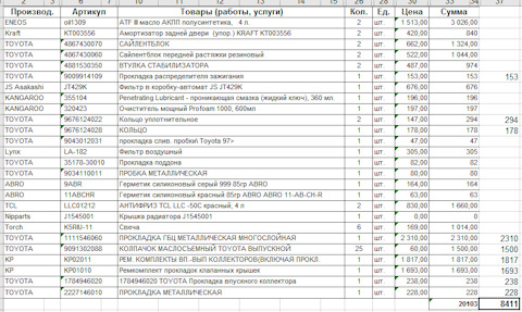 1111546060 Прокладка головки блока TOYOTA MARK2 1,2JZFSE 00- TOYOTA ...