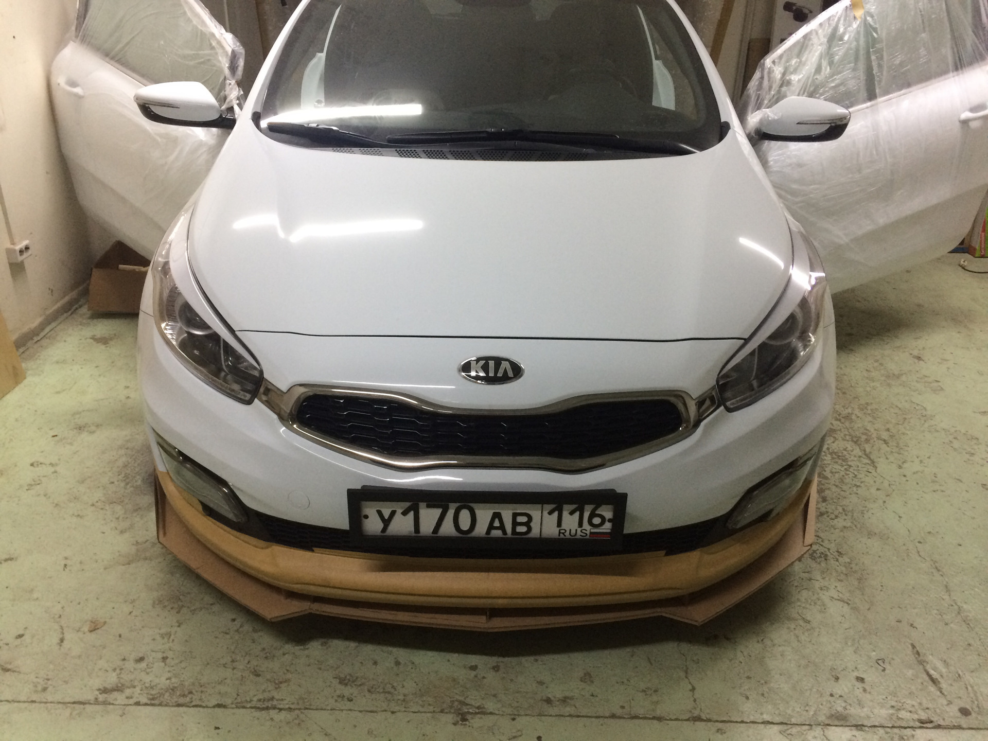 Сплиттер на Kia Pro Ceed — BSM Team на DRIVE2