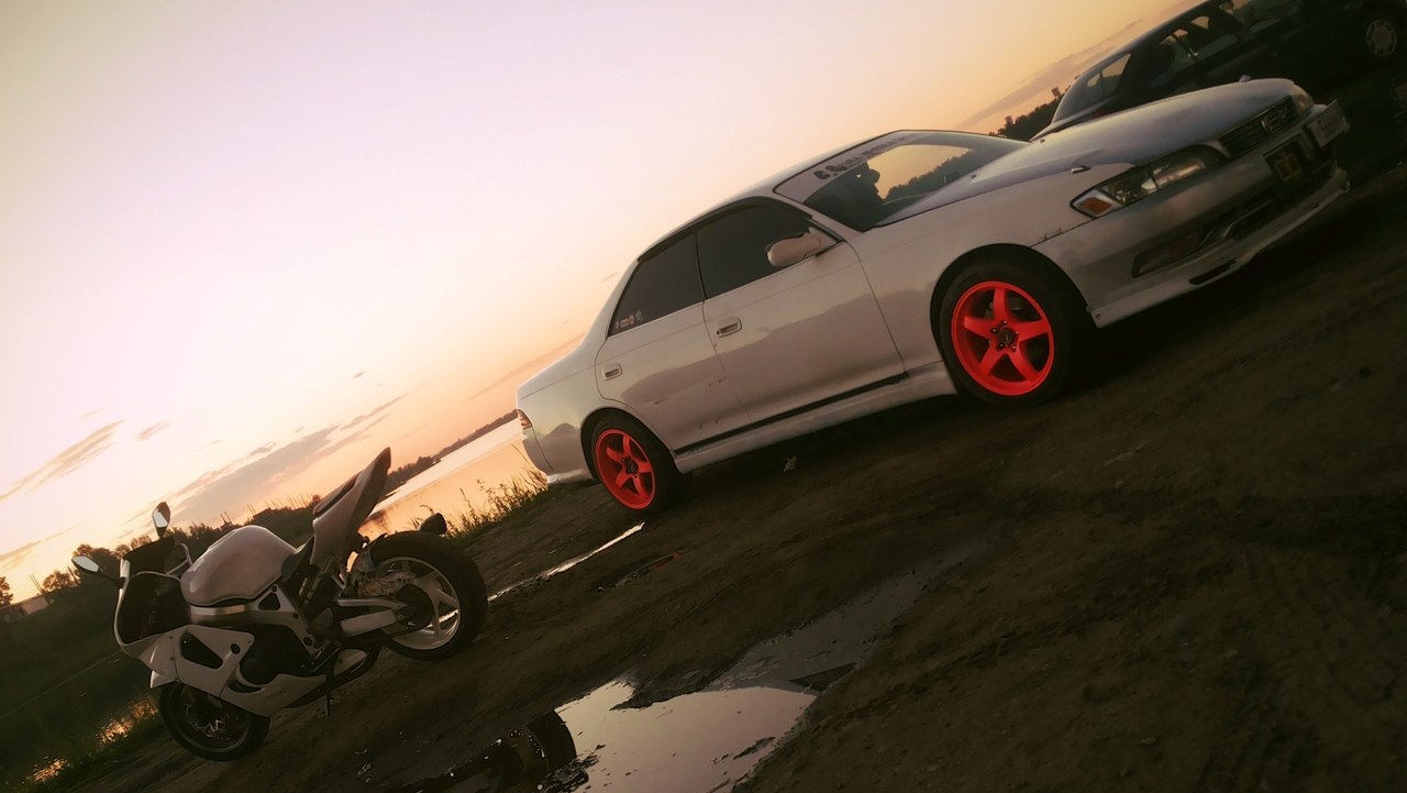 Toyota Mark II (90) 2.5 бензиновый 1993 | JDM White Samurai на DRIVE2