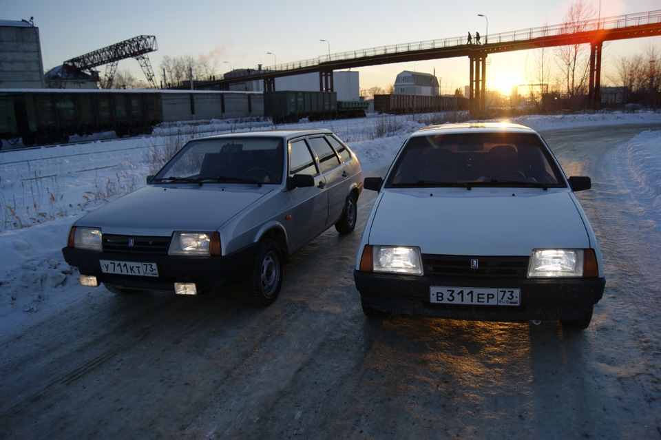 Пофоткались) Часть 1 — Lada 21083, 1,5 л, 1999 года | фотография | DRIVE2