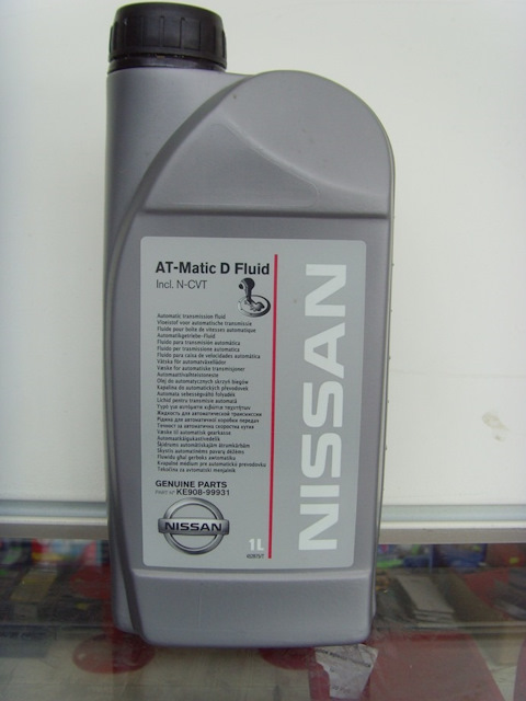 KE90899931 Nissan MATIC FLUID D, жидкость для АКПП (1л.) NISSAN ...