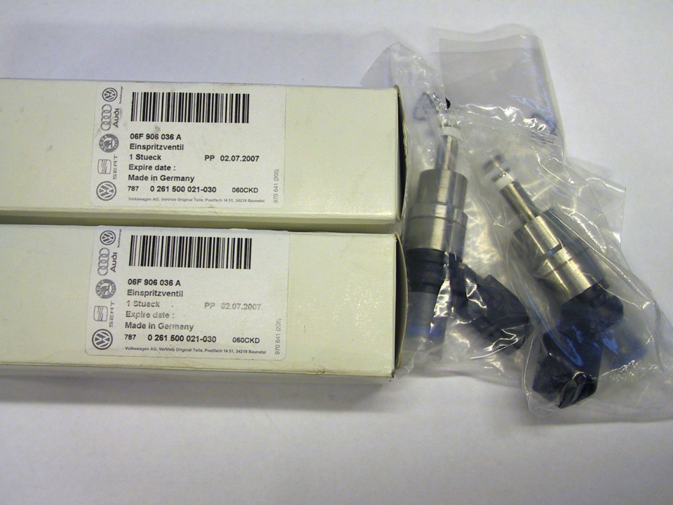 06F906036A Форсунка бензиновая электрическая VAG | Запчасти на DRIVE2
