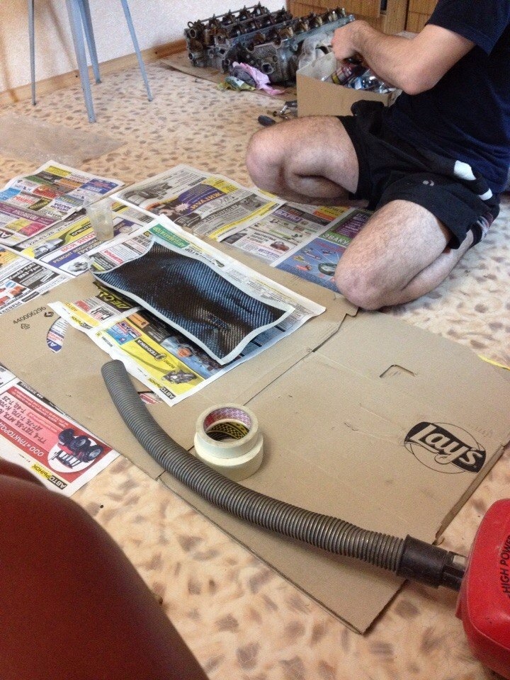 Карбоновая крышка распредвала — Daewoo Espero, 2 л, 2000 года | тюнинг ...