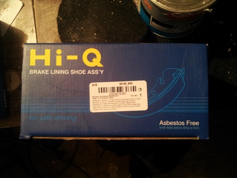 SA129 Колодки тормозные барабанные SANGSIN | Запчасти на DRIVE2