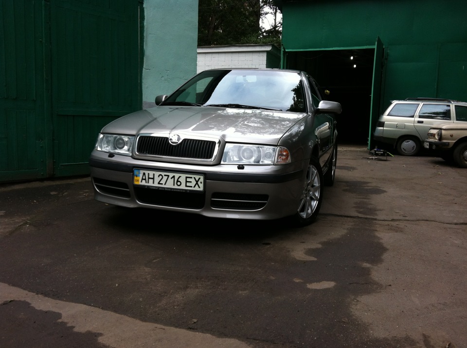 Бампер WTS — Skoda Octavia A4 Mk1, 1,9 л, 2007 года | своими руками ...
