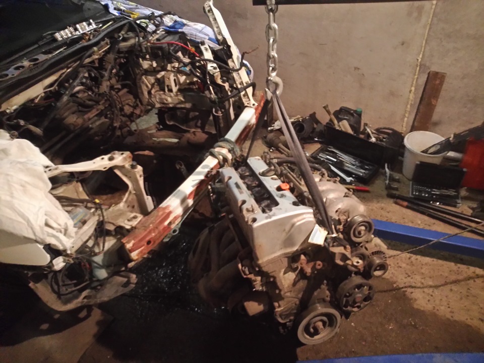 Honda Civic SI (EP3) _ SWAP K20A2 (200 Hp) — Honda Civic Si (5G), 2 л ...