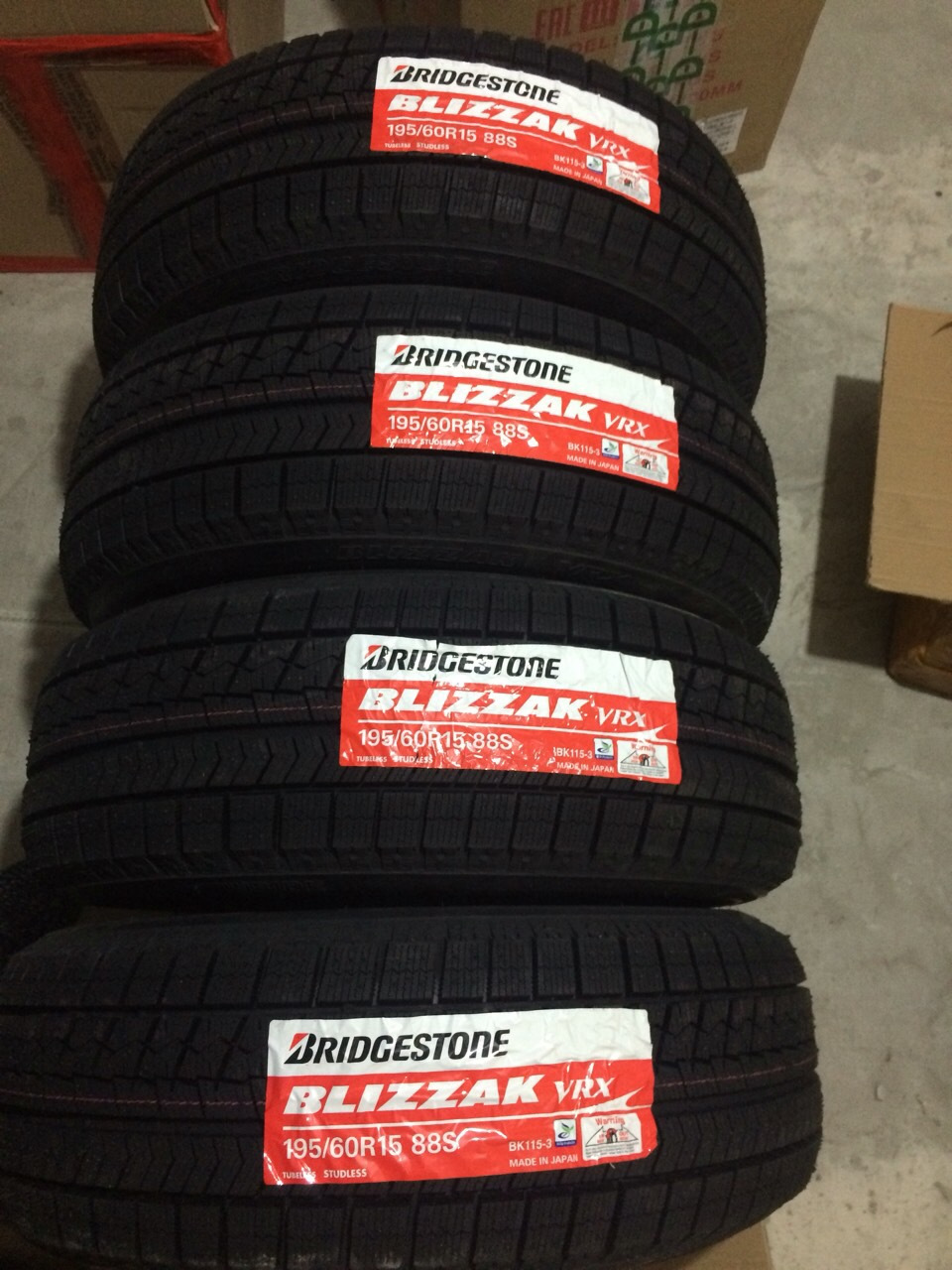 Обновления зимней резины BRIDGESTONE Blizzak VRX 195/60R15 — Chevrolet Lacetti SW, 1,8 л, 2006 ...