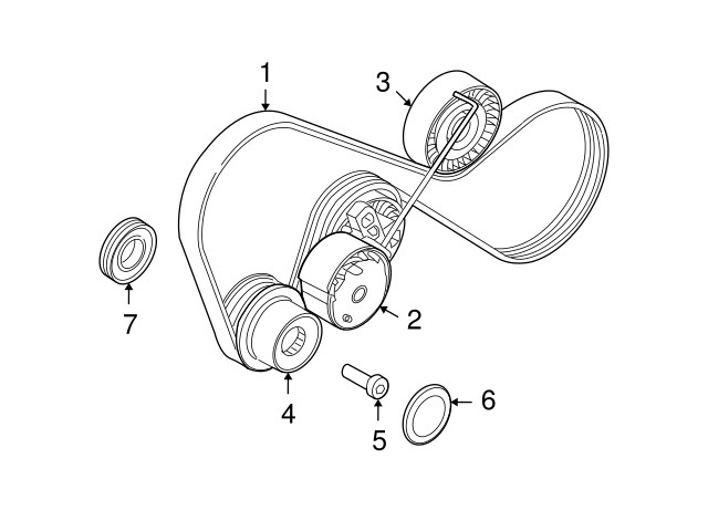 LR006076 Ролик приводного ремня Jaguar Land Rover | Запчасти на DRIVE2