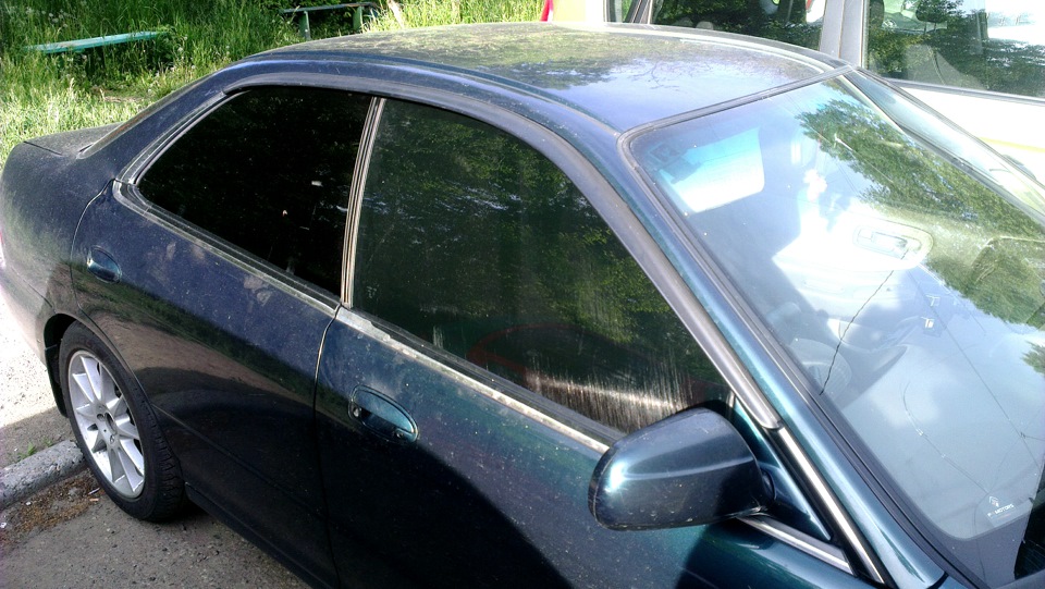Съемная (силиконовая тонировка) — Honda Integra (DB6-DB9), 1,8 л, 1996 ...