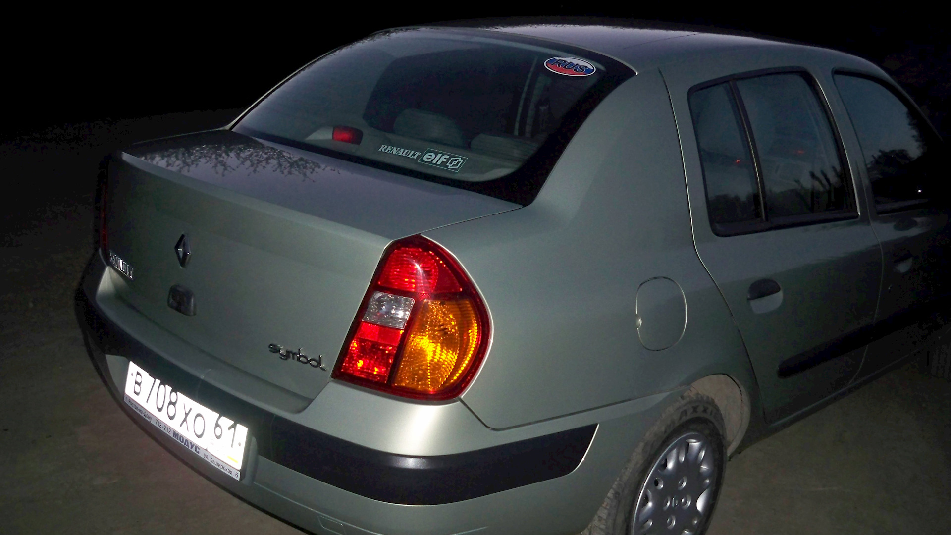 Renault Symbol 1.4 бензиновый 2002 | на DRIVE2