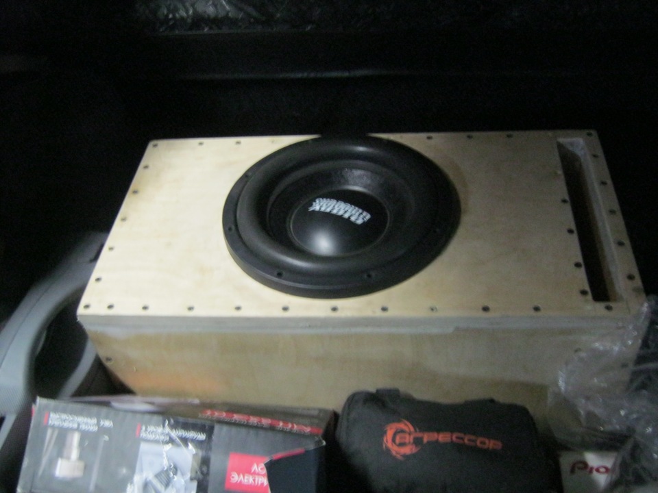 новый ящег, моноблок Kicx 1.600, Зимняя резя, проводка 0ga — Lada 2114, 1,5 л, 2007 года ...