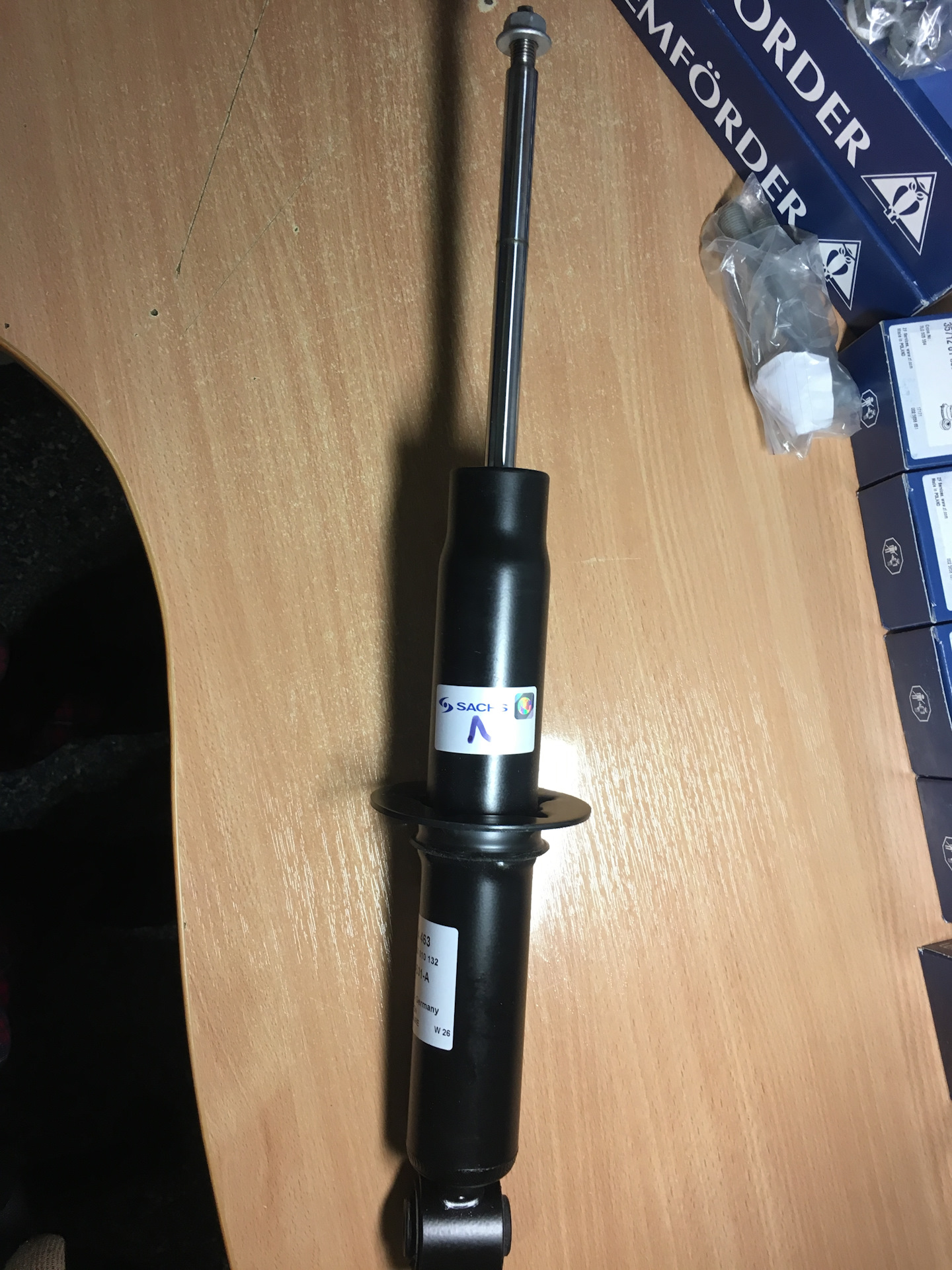 Ходовая (стойки, сайлентблоки, тор. диски) — Volkswagen Touareg (1G), 3 ...