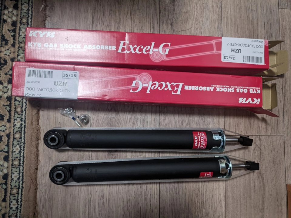 Замена задних стоек на KYB — Opel Astra J GTC, 1,4 л, 2012 года | визит ...