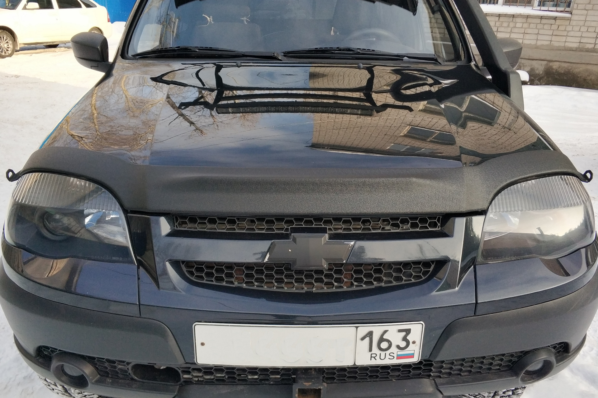 Спойлер на капот Нива Шевроле — завершение разработки — Chevrolet Niva ...