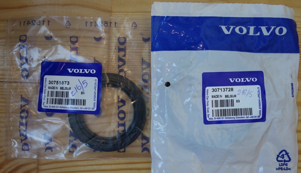 30751873 Сальник левого привода Volvo | Запчасти на DRIVE2