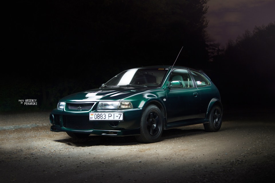 Ночной фотосет Mitsubishi Colt AWD 2.0 Т Barracuda — DRIVE2