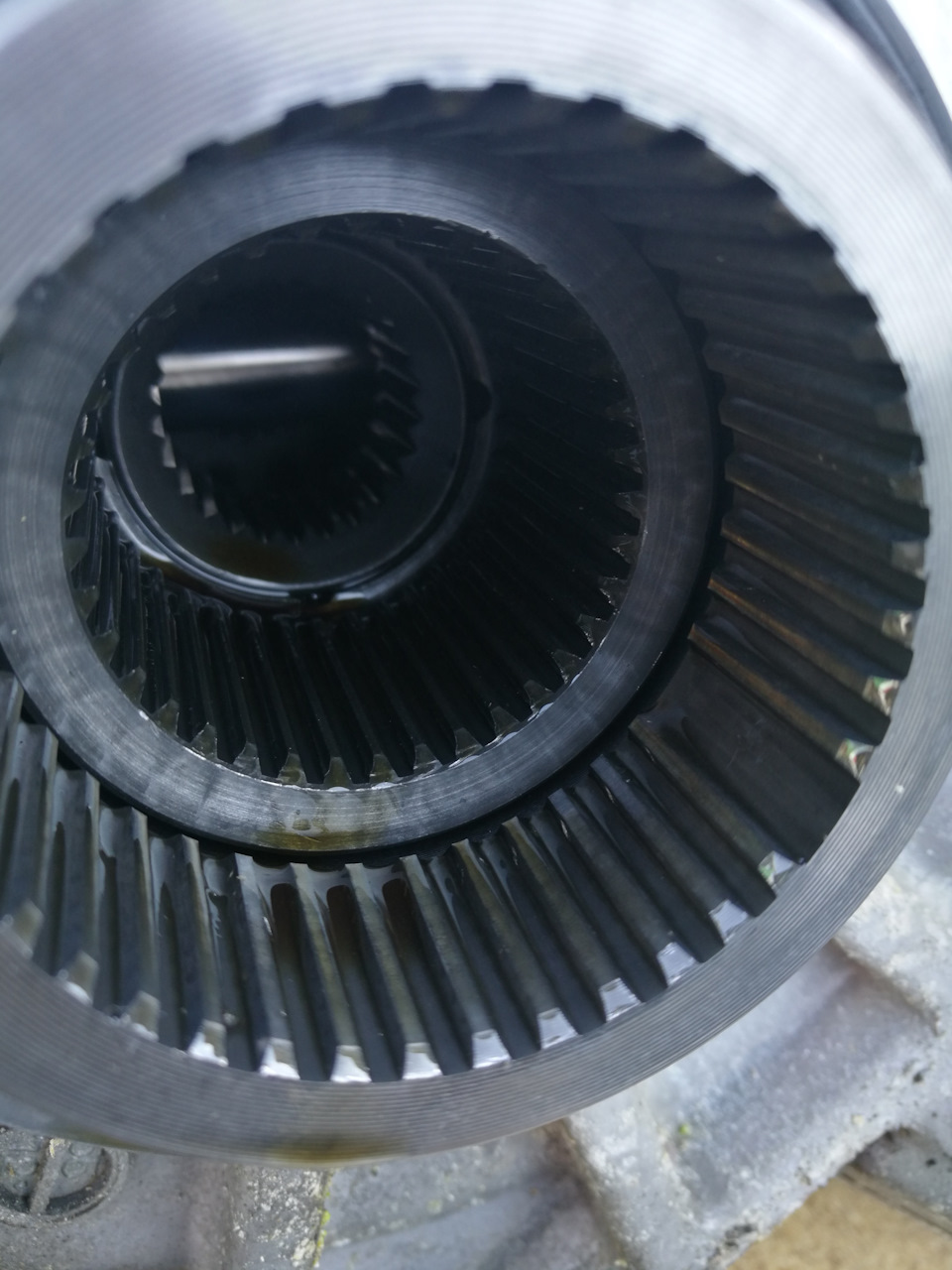 Замена Эво блоки, в раздатке. — Mitsubishi Airtrek Turbo, 2 л, 2002 ...