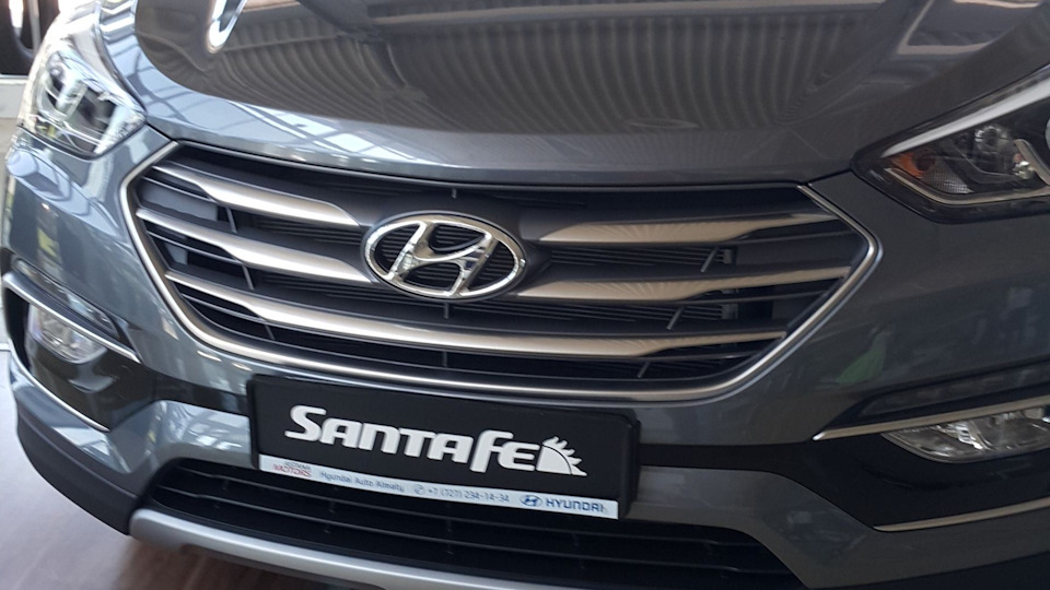 Hyundai Santa Fe (3G) 2.4 бензиновый 2016 | ~`Серый Волк GW`~ на DRIVE2