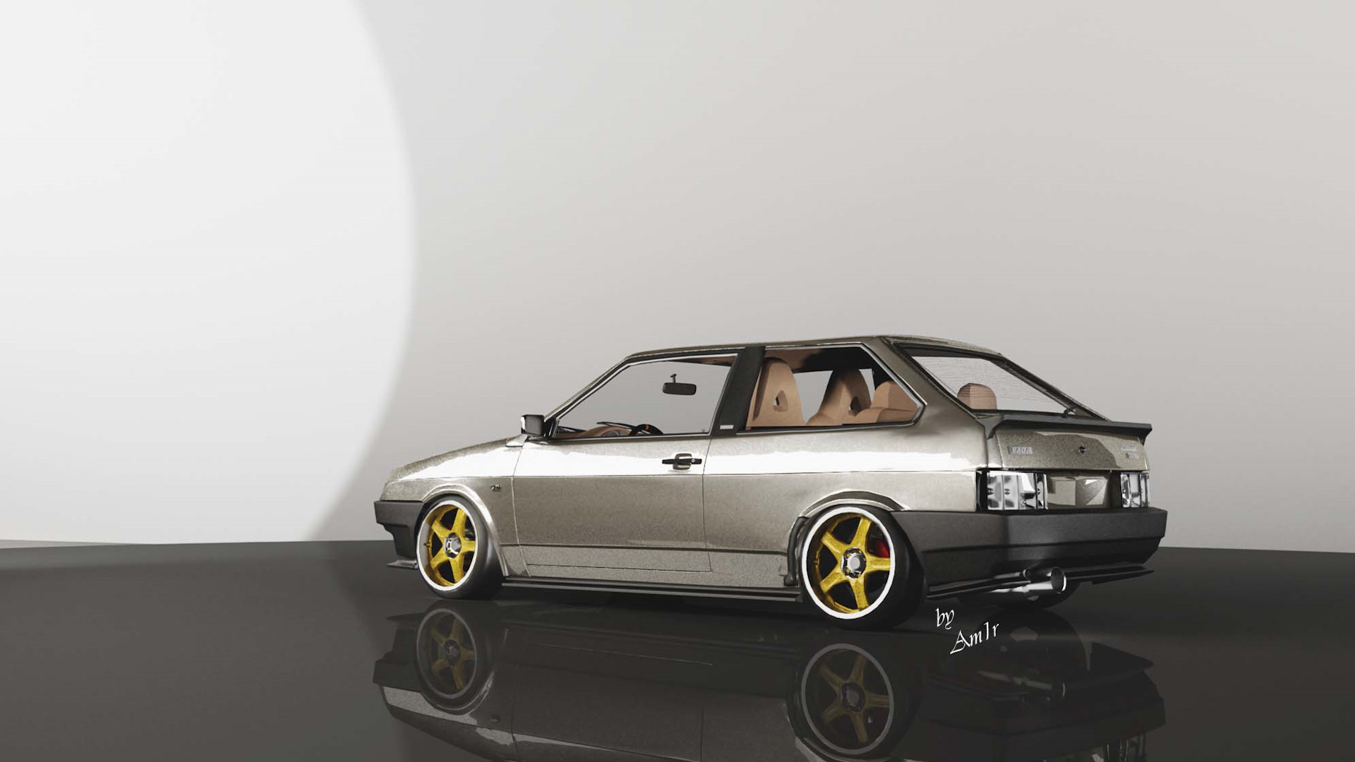 Рисуем в 3д обвес на восьмёру — Lada 2108, 1,3 л, 1987 года | другое | DRIVE2