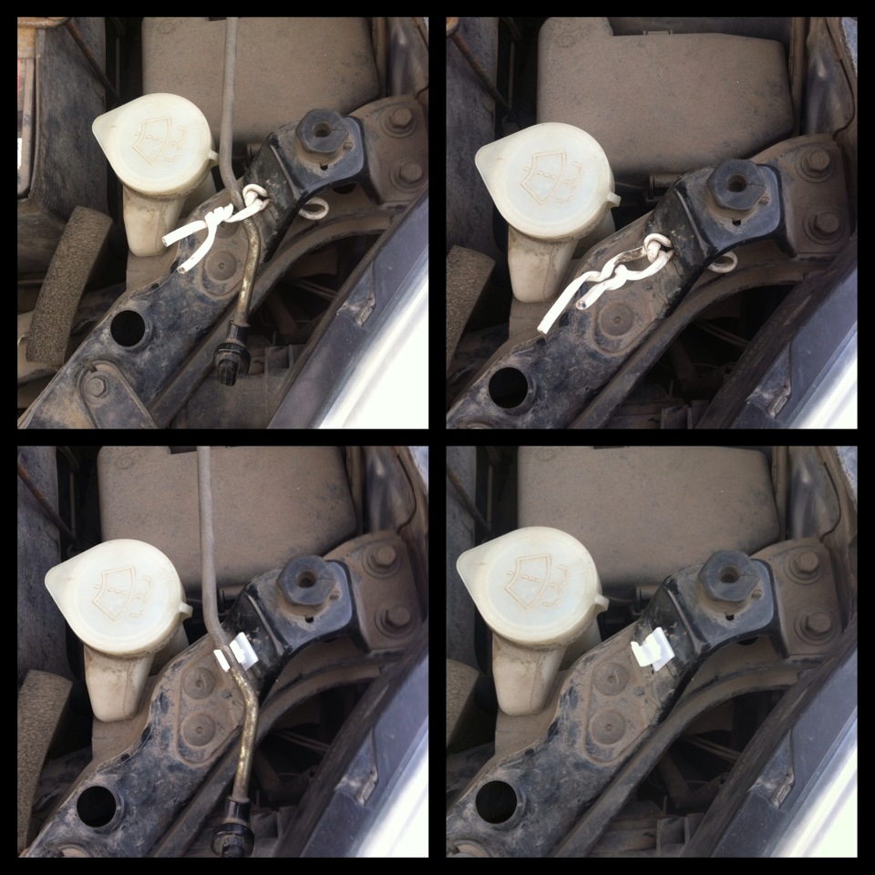 Новая клипса под кронштейн капота — Mazda Verisa, 1,5 л, 2005 года ...
