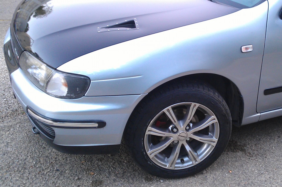 Установил диски и шины — Nissan Almera I (N15), 1,6 л, 1998 года ...