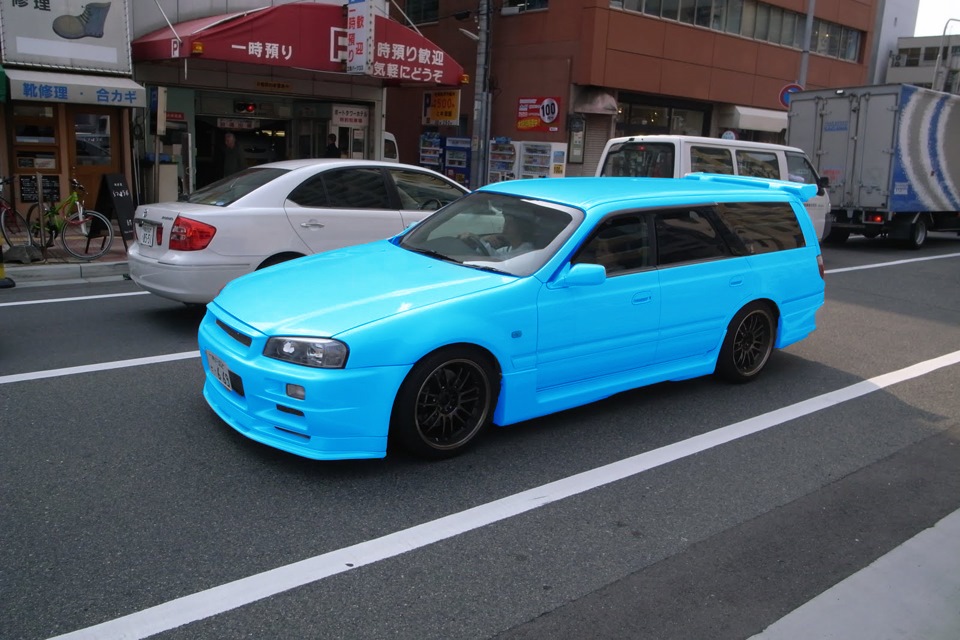ТИЗЕР ))) — Nissan Stagea (WC34 Series 1), 2,5 л, 1998 года | стайлинг ...