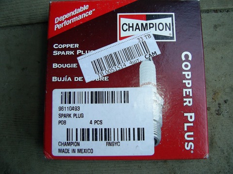 96110493 Свеча зажигания GM | Запчасти на DRIVE2