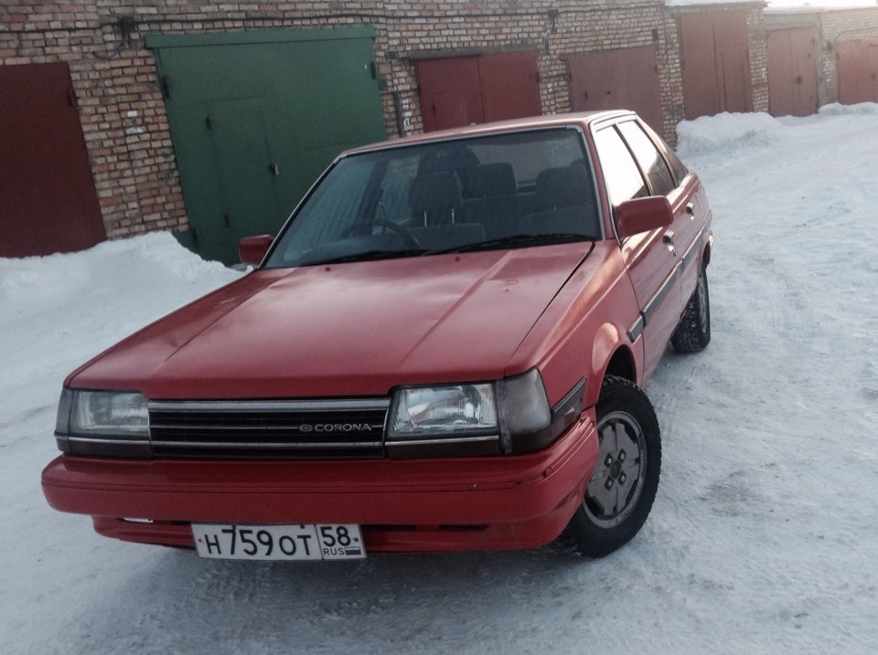 Закончил — Toyota Corona (T150/160), 1,8 л, 1983 года | обкатка | DRIVE2