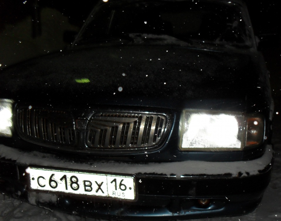 HOD лампы, кукуруза и "к каше готов!" — ГАЗ 3110, 2,3 л, 2002 года | аксессуары | DRIVE2