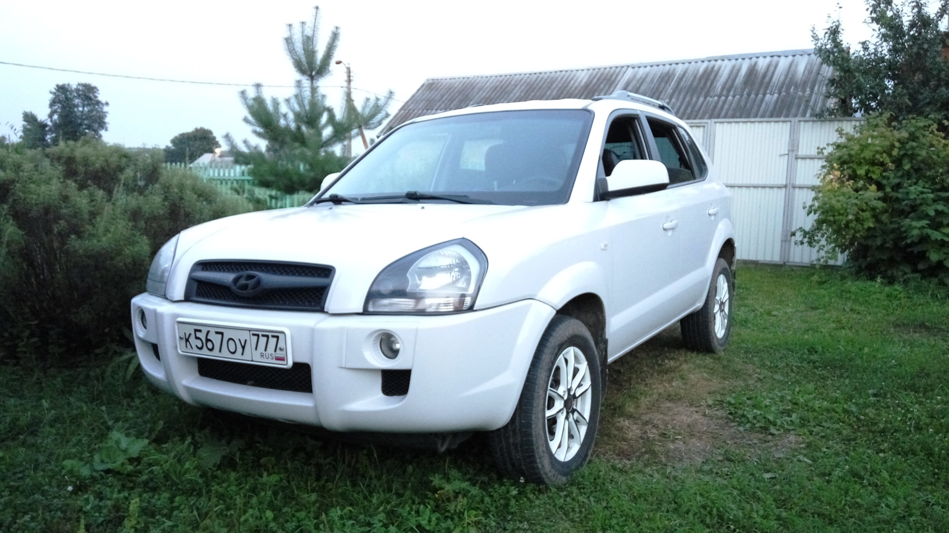 До свиданья хром! — Hyundai Tucson (JM), 2 л, 2008 года | тюнинг | DRIVE2