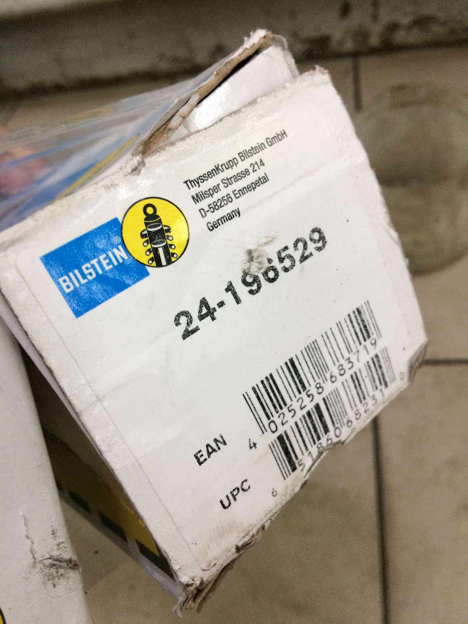24196529 Спортивный амортизатор задний серии B6 sport BILSTEIN ...