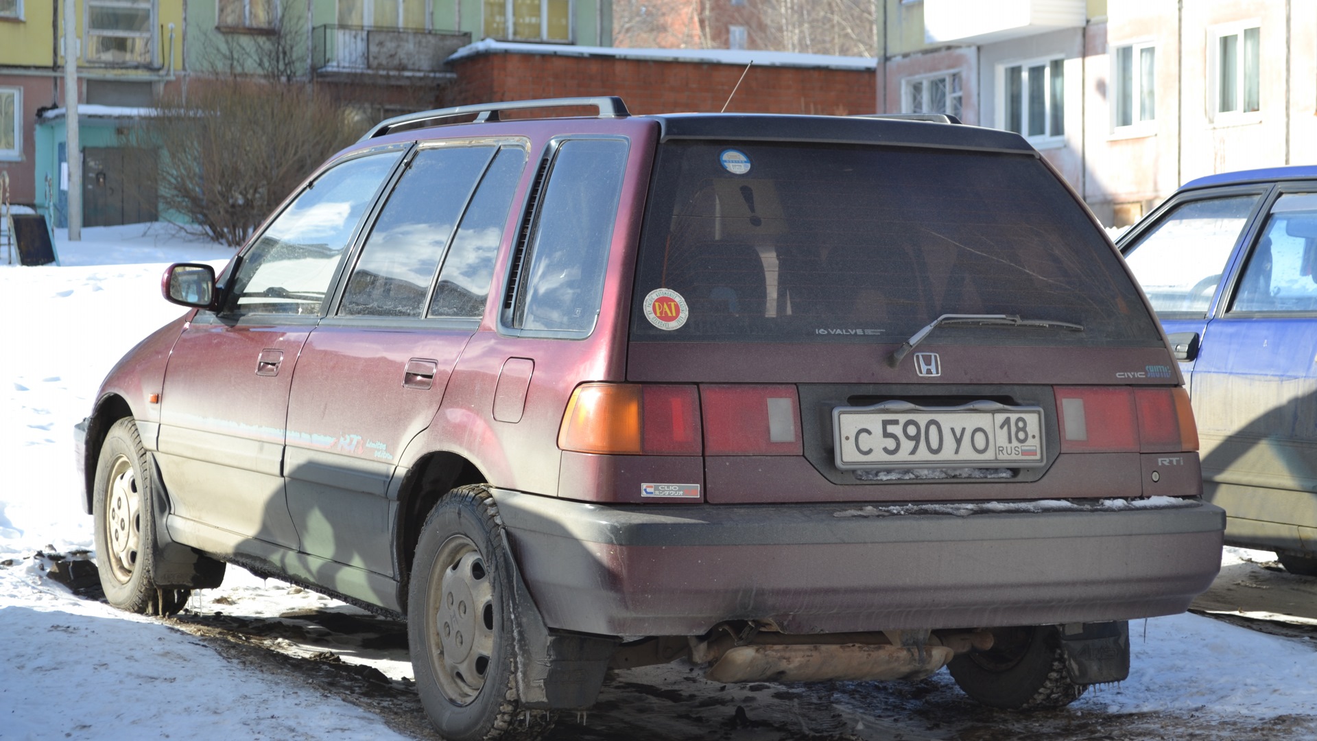 Honda Civic Shuttle 1.6 бензиновый 1992 | RTI limited edition на DRIVE2