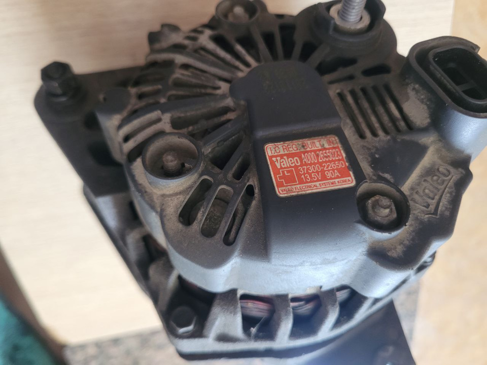 Ремонт генератора "Valeo" — KIA Rio 5-door (2G), 1,4 л, 2011 года ...