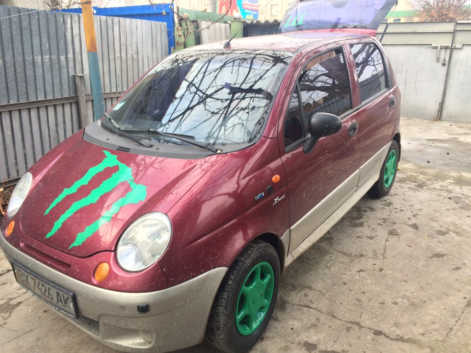 Легко сплавные катки R13 от Subaru. — Daewoo Matiz (M100/M150), 1 л ...