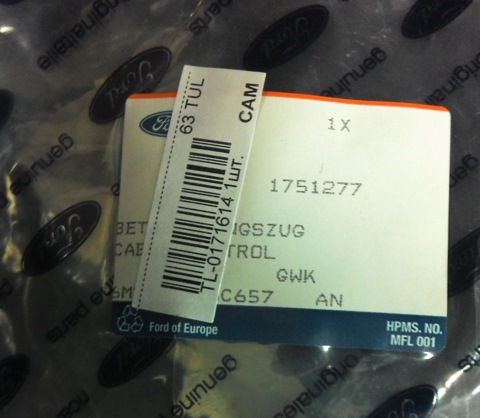 1751277 Трос привода замка капота / Mondeo, S-Max/Galaxy 07 ~ Ford ...